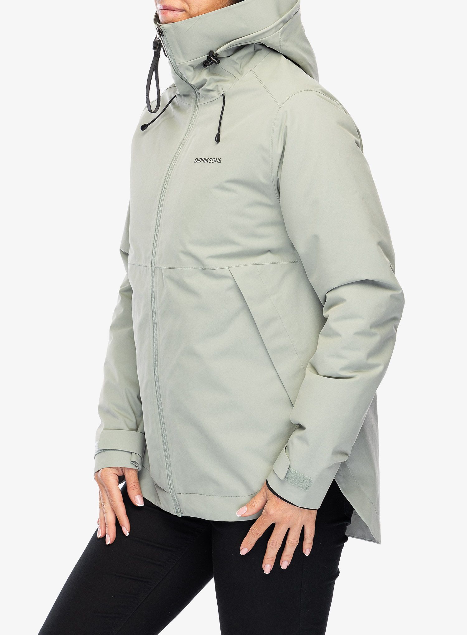 Kurtka ocieplana damska Didriksons Jennie Jacket 2 - wilted leaf